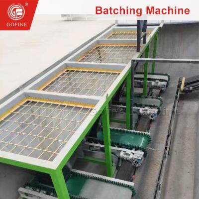 China Powder Compost Batching Machine Organic Fertilizer Production Line Solution for sale