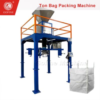 China 1000kg Fibc Bags Packer Biological Organic Fertilizer Filling Weighing Packaging Machine Factory for sale