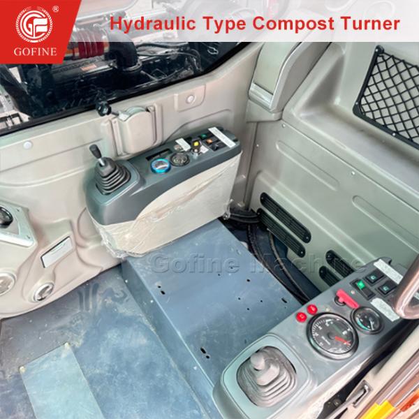 Quality High-Efficiency Organic Waste Composting: Full Hydraulic Crawler Windrow Turner for sale