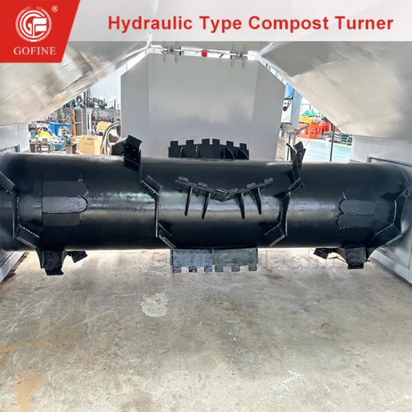 Quality High-Efficiency Organic Waste Composting: Full Hydraulic Crawler Windrow Turner for sale
