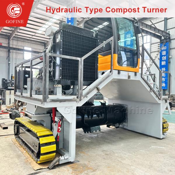 Quality Commercial Municipal Composting Organic Fertilizer Turner Machine for sale