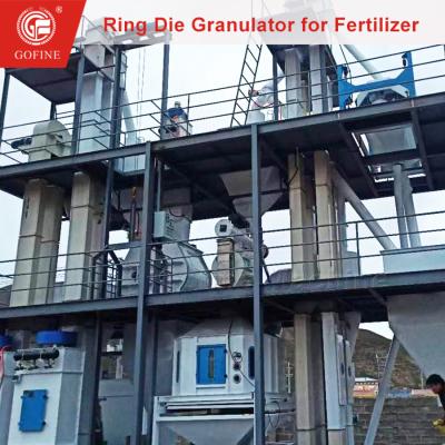 China Versatile Pelletizing Solutions Ring Die Pellet Machine For Fertilizer & Biomass for sale