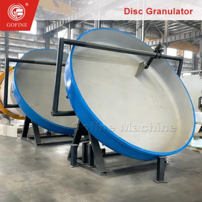 China Durable Fertilizer Processing Machine Ball Plate Round Fertilizer Granules Making Machine for sale