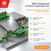 China Complete NPK Rotary Drum Fertilizer Making Machine Line for sale