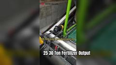 Production site of a fully automatic BB fertilizer equipment with a production capacity of 25-30 ton