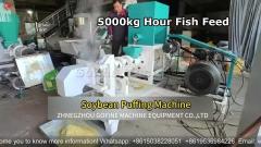 High Performance Floatng Fish Food Extruding Line 5000kg/Hour