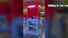 High Performance Floatng Fish Food Extruding Line 5000kg/Hour