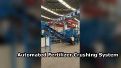 Ton Bag Bulk Fertilizer Crusher Machine with Belt Conveyor System
