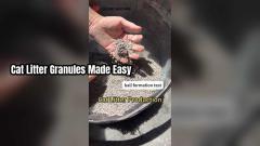 Dry Granulator Bentonite Granules Making Machine For Irregular Cat Litter Particles For You
