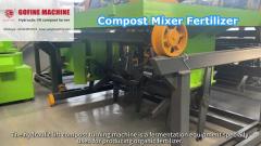 Nutrient Rich Compost Mixer for Sustainable Organic Fertilizer Production