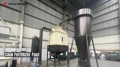 Chicken Manure Organic Fertilizer Counter Flow Pellet Cooler
