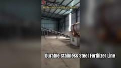 SS304 Stainless Steel BB Fertilizer Manufacturing Line｜High‑Precision Automatic Batching & Mixing
