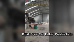 High‑Performance Disc Granulation Cat Litter Line For Dust‑Free Pellet Output