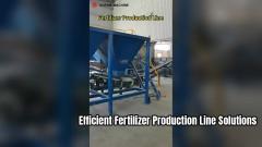 Turn‑key Fertilizer Manufacturing Line｜Customer Workshop Actual Operation