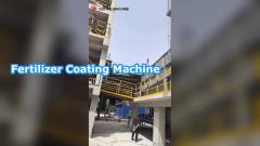 NPK Compound Fertilizer Coating Machine For Fertilizer Production Line
