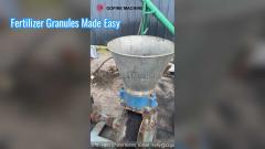 Final Granules 2-8mm Columnar Particles Flat Die Pellet Machine For Fertilizer Production Line