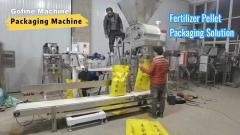 organic fertilizer production line pellet packaging machine