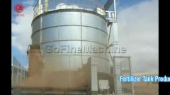 7000mm Height Compost Fertilizer Production , Organic Fertilizer Fermentation Tank
