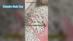 Lithium mica granulator machine