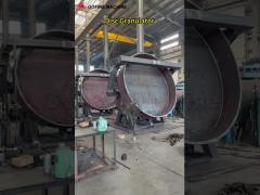 Disc Granulator | Carbon Steel Body Under Processing