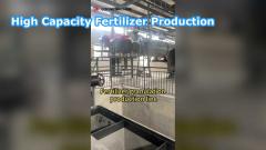 3-5T/H Capacity Disc Granulator Fertilizer Production Line With Granules Manufacturing
