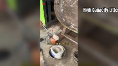 High-Capacity Production Cat Litter Making Machine