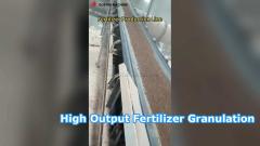 High Molding Rate Organic Fertilizer Disc Production Line