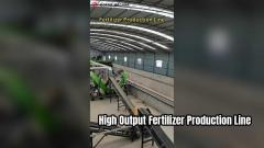 Organic Fertilizer Disc Granulation Production Line