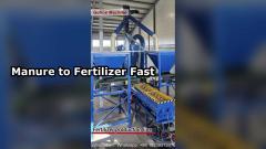 High Speed Poultry Manure Organic Fertilizer Compost Mixer Fertilizer Machine