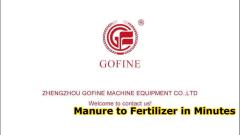 Chicken manure puffing machine used in organic fertilizer production.