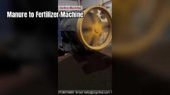 Highly Efficient Organic Fertilizer Granulation Equipment For Poultry Manure Processing