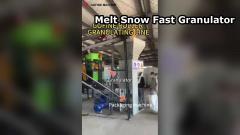 Road De-Icing Agent And Snow Melting Agent Granulator