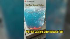 Inspect Slow Release Performance of Coated Fertilizer Granules