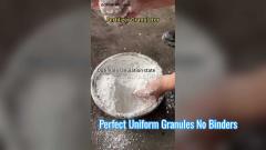Perfect Finished Granules by Double Roller Granulator