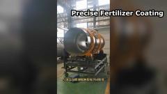 Fertilizer coating machine