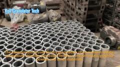 Roll extrusion granulator die production technology