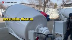 380V Fertilizer Mixing Machine Of Sticky Materials Mixing