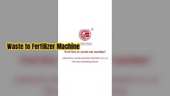 crawler compost turner organic fertilizer making machine