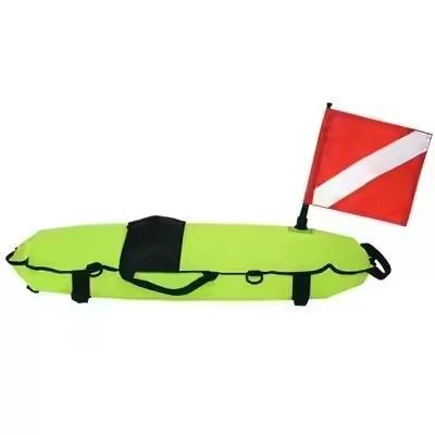 Quality 210D Nylon Surface Marker Buoy PVC Inflatable Spearfishing Floats And Buoys With for sale