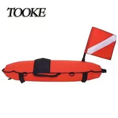 Quality 210D Nylon Surface Marker Buoy PVC Inflatable Spearfishing Floats And Buoys With for sale