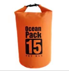 China PVC 15L Lightweight Scuba Gear Bag Outdoor Sport Traveling Waterproof Dry Bag for sale