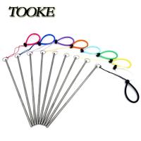 China Titanium Alloy Lobster Scuba Diving Pointer Stick With Rubber Lanyard for sale