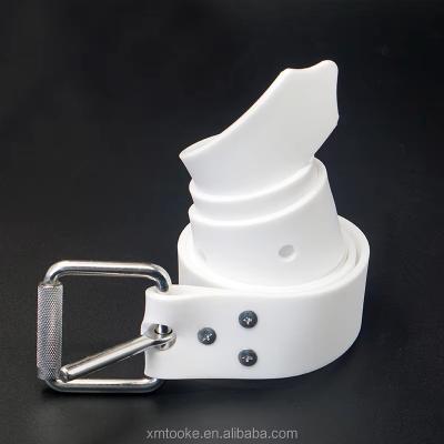 China Quick Release 1.3M Safety Silicone Diving Weight Belt For Spearfishing FreeDiving for sale