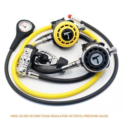 China Durability Balanced Diaphragm Scuba Diving Regulator Set For Training for sale