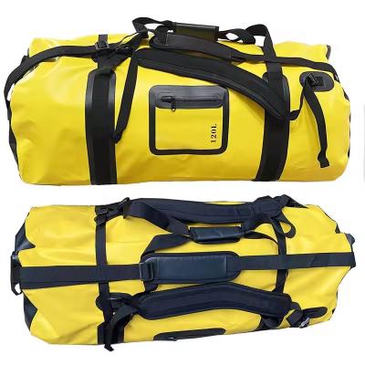 China 120L Capacity Waterproof Duffle Backpack with Custom Logo for Outdoor Travel and Camping for sale