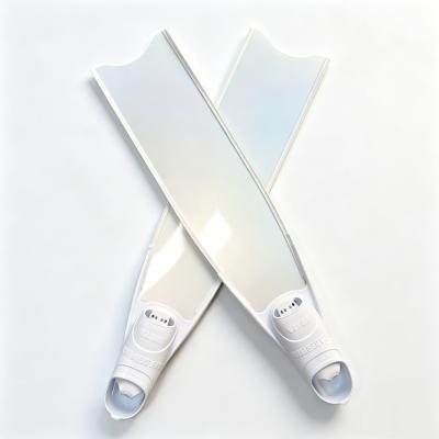 China High Performance Long Blade T700 Carbon Fiber Freediving Fins with Custom Logo for Spearfishing for sale
