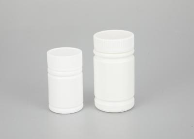 China Screw Cap Plastic Pill Bottles 60ml 120ml White For Medicine Chemical for sale