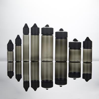 China 60ml Plastic Screw Top Bottles Tamper Proof PET E Liquid Dropper Bottle for sale