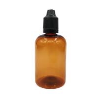 China Amber Collor 60ml Plastic bottles for sale