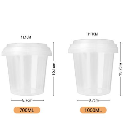 China Convenient Handle Bubble Tea Jug For Milk And Beverages for sale